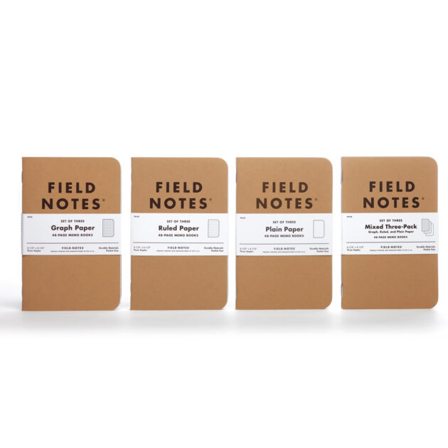 Field Notes Original, Notizhefte, einfach + ehrlich, Umwerk